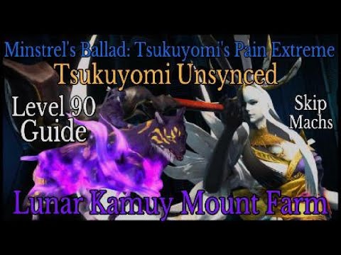 Tsukuyomi's Pain Extreme (Unsynced Level 90) Lunar Kamuy/Wolf Mount ...