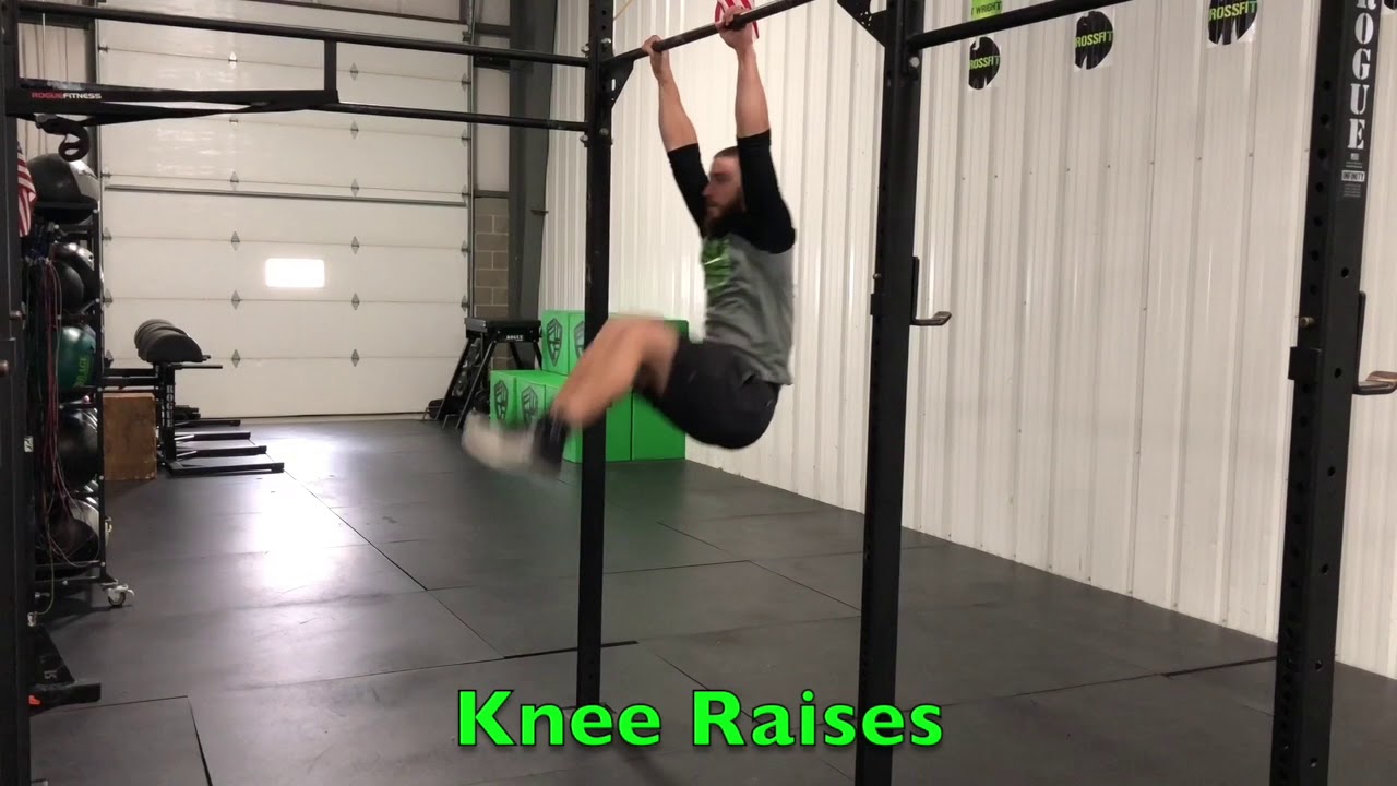 Toes to Bar and Knee Raises - YouTube