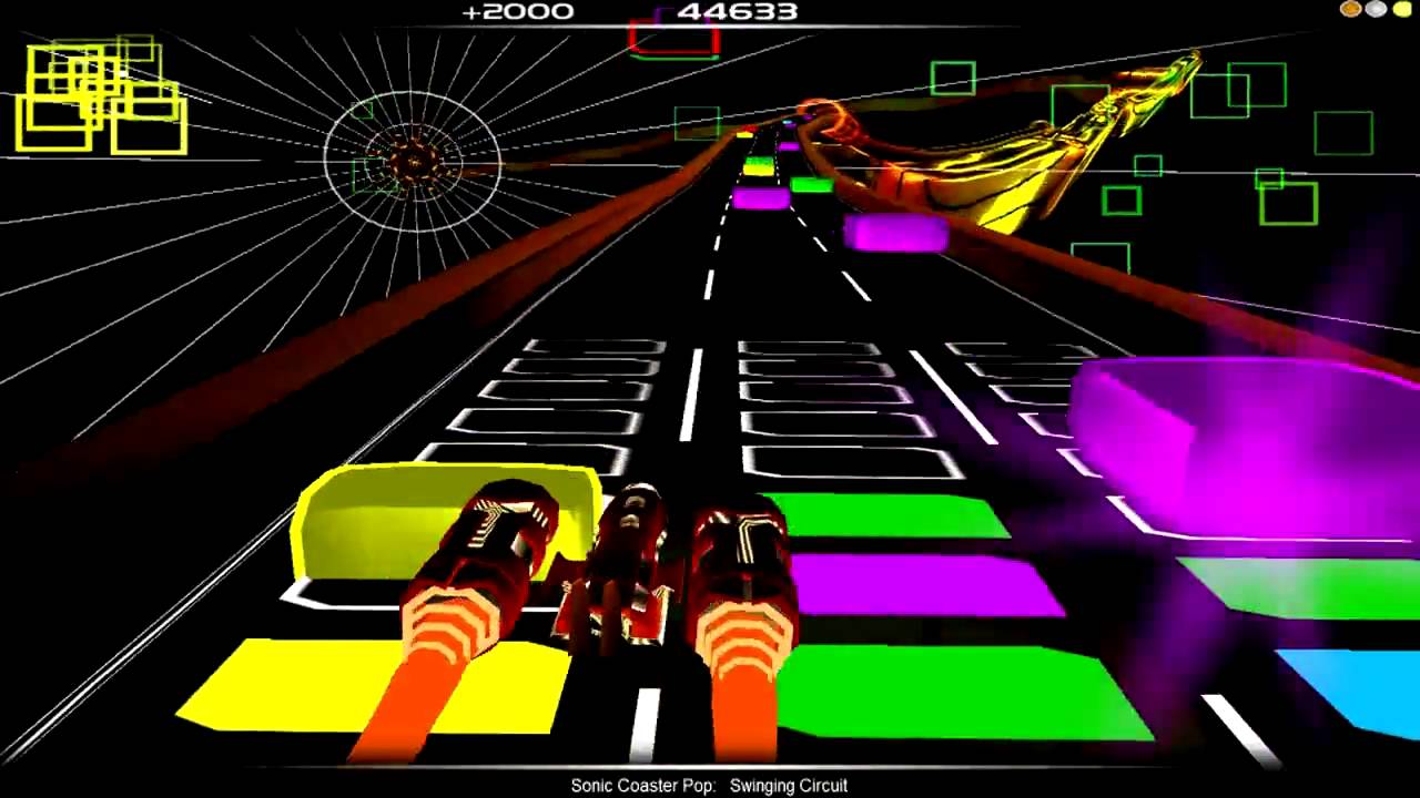 (Audiosurf) Sonic Coaster Pop - Swinging Circuit - YouTube
