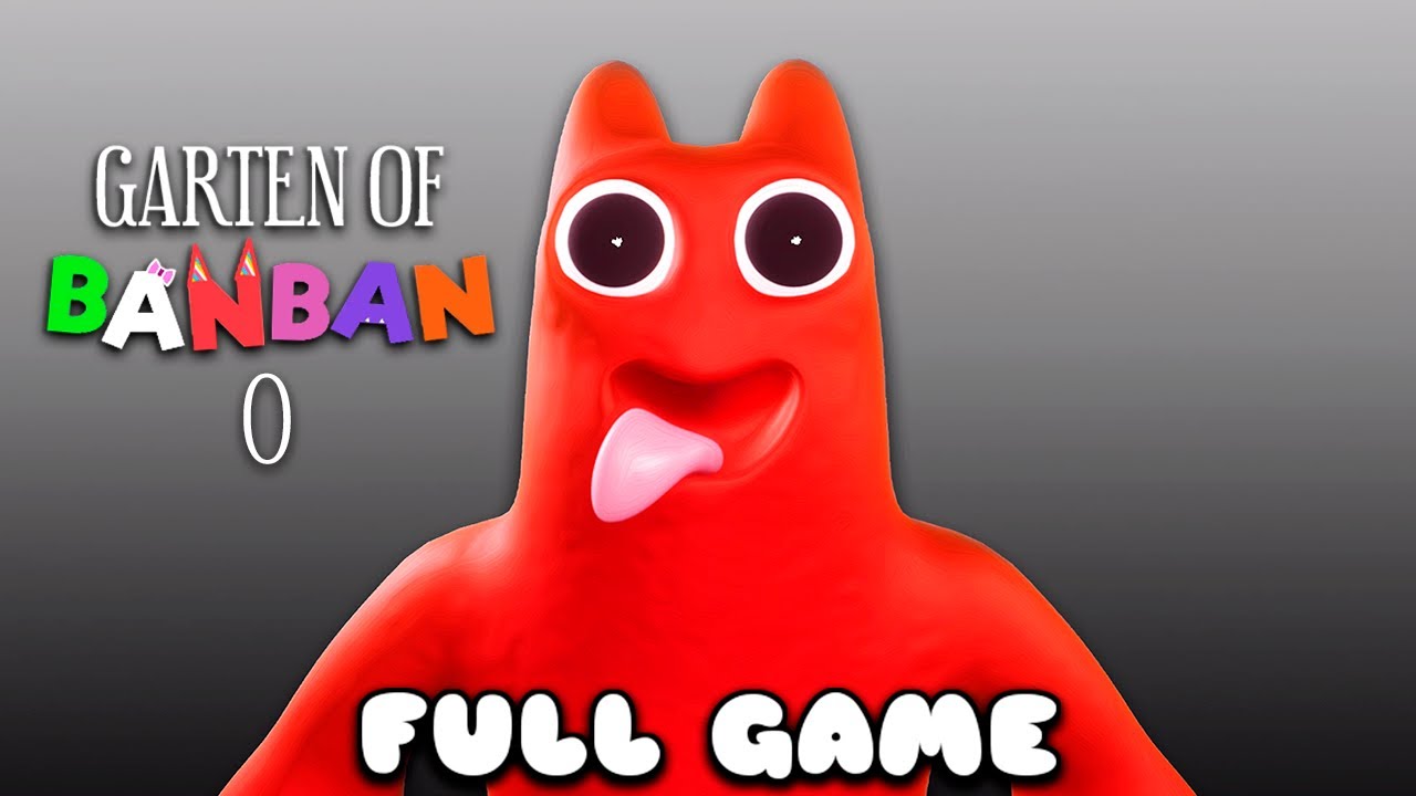 Garten of Banban 0 - Full Game Walkthrough Gameplay - YouTube