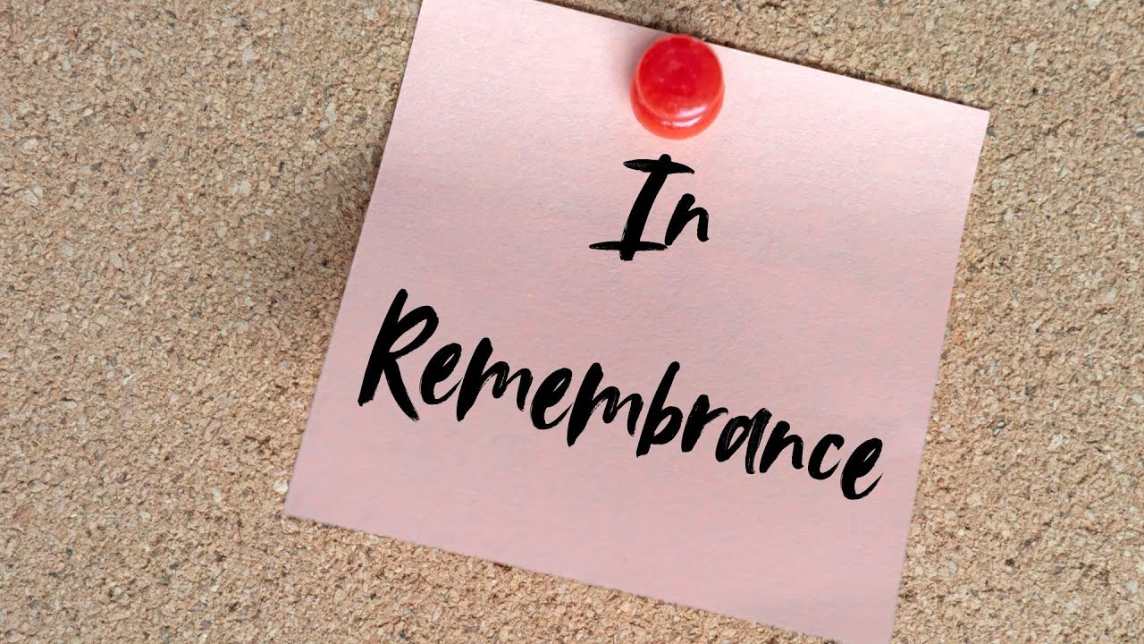 In Remembrance: Forgetting the Past / Connor Anderson - YouTube