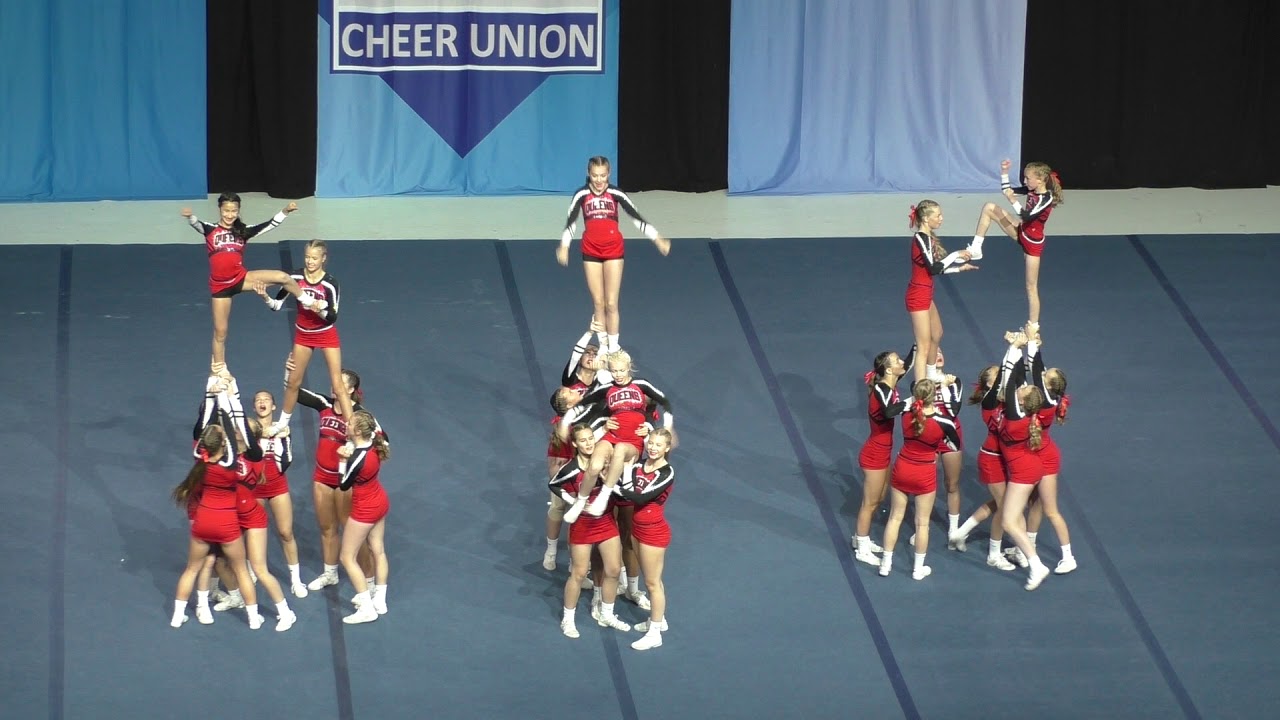 NORWAY VIQUEENS INCREDIBLE Junior Cheer Allgirl Elite at ECU 2018 - YouTube