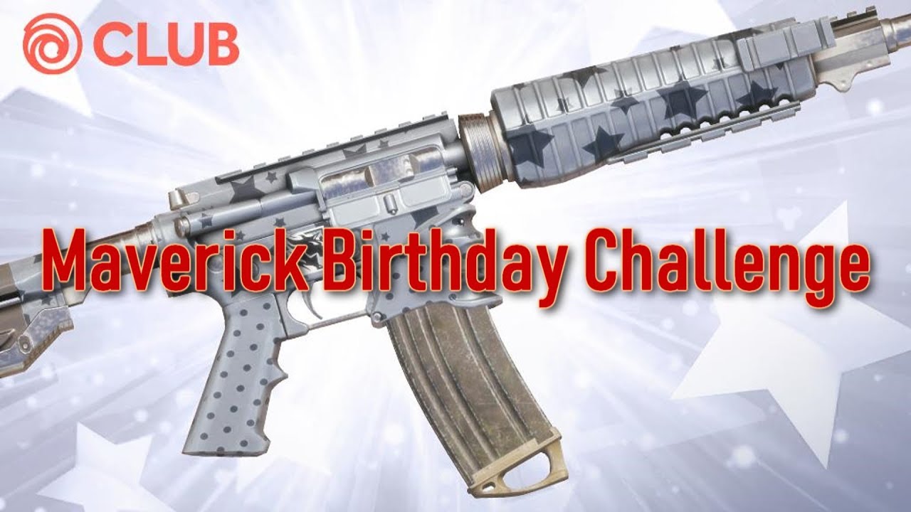 Maverick Birthday Challenge - Maverick ’s Gift weapon skin ULTRA HD ...