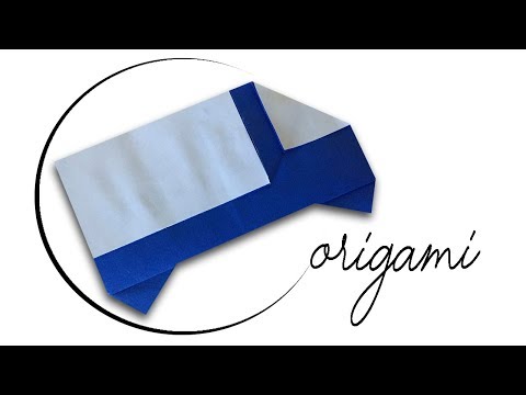 Camión de papel | Origami (Fácil)