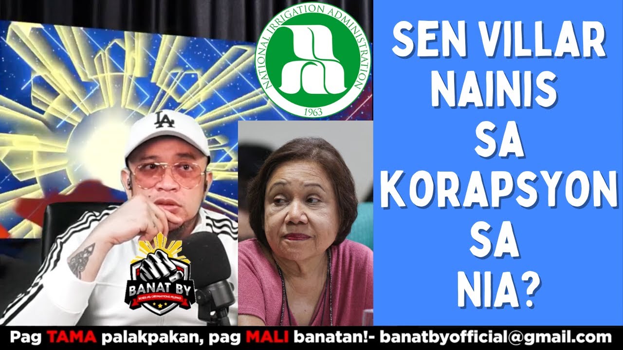 Sen Villar nainis sa korapsyon sa NIA? - YouTube