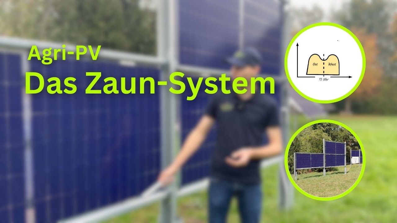 Agri-PV | das Zaun-System - YouTube