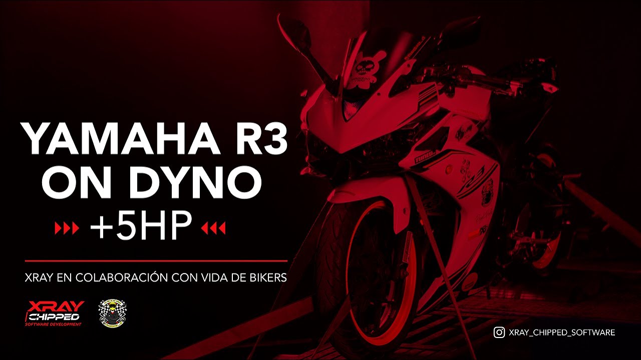 Yamaha R3 Chiptuning On Dyno +5HP 🔥🔥 Video 2023 - YouTube