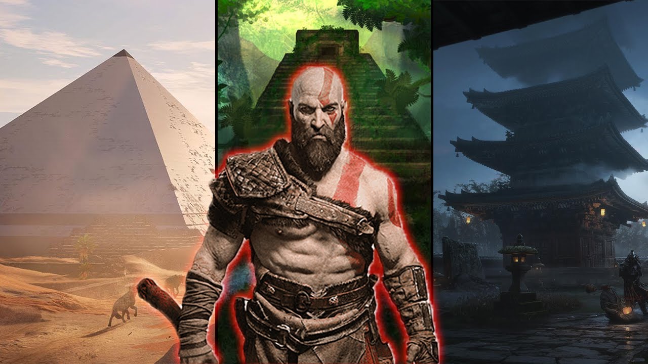 The Next God of War Setting (SPOILER) KRATOS IN EGYPT/JAPAN/AZTEC - YouTube