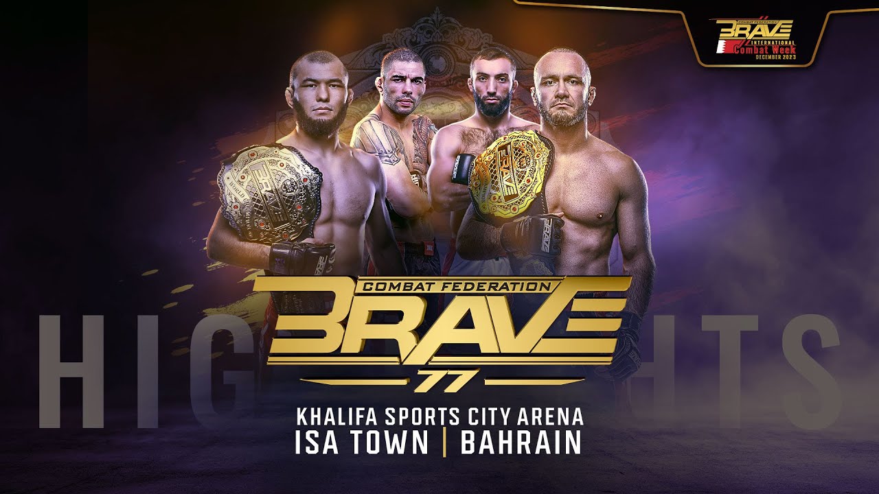 BRAVE CF 77 Highlights: Epic Battles in Bahrain! | Full Fight Recap ...