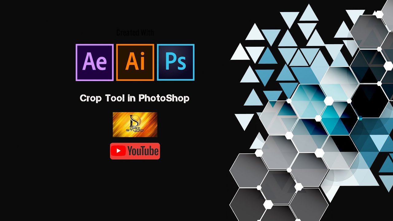 Crop Tool | Adobe Photoshop | Digi-Studio | Tutorial | Adobe-software ...
