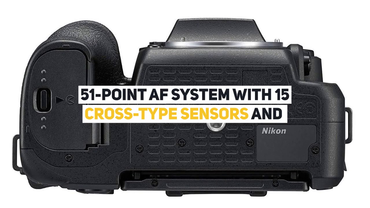 Nikon d7500 dx Format digital slr body - YouTube