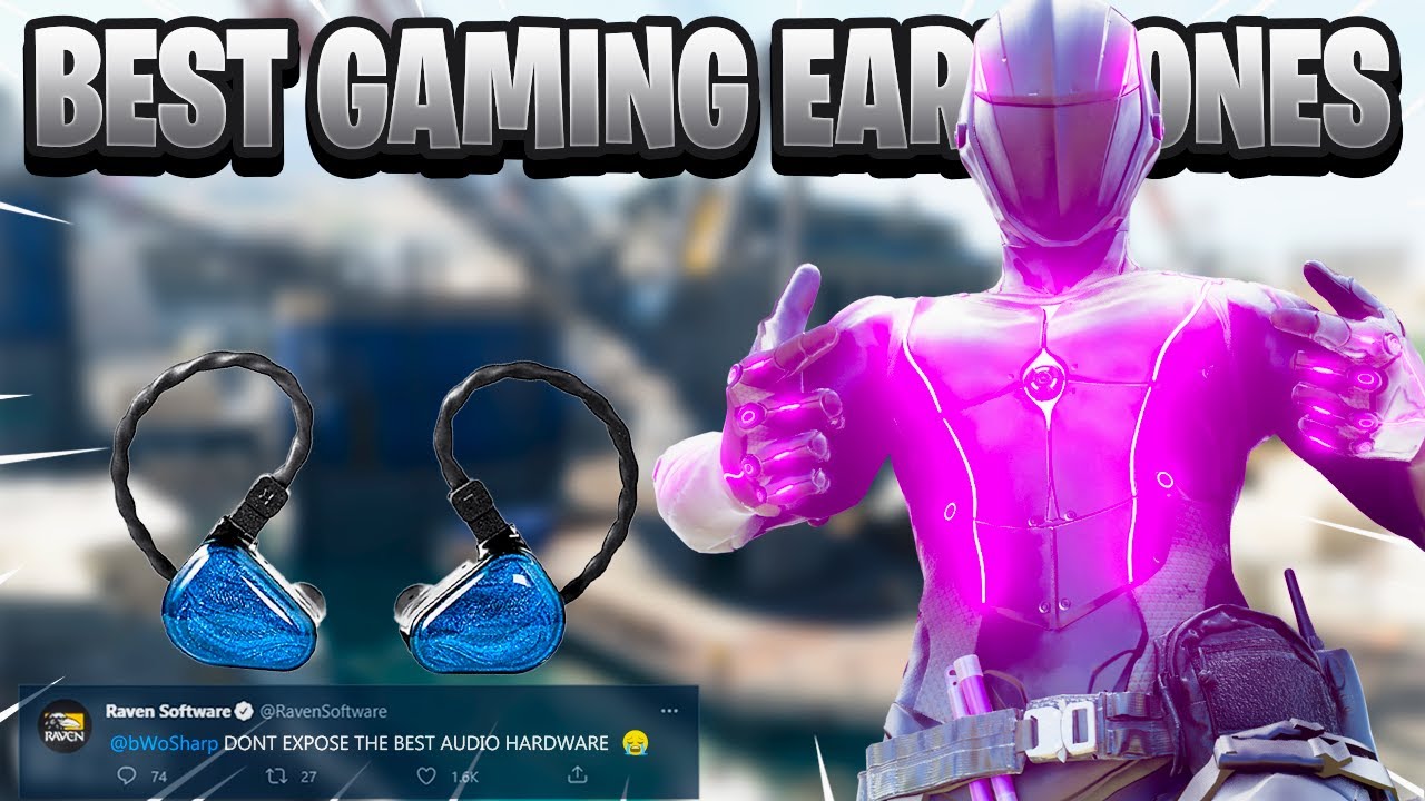 BEST EARPHONES TO USE FOR CALL OF DUTY *IN-EAR MONITORING* - YouTube