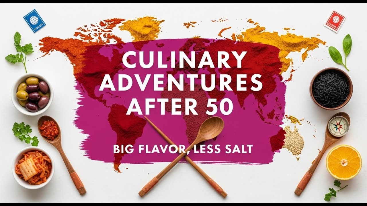 🎶Global Flavors After 50: Culinary Adventures at Home #GlobalFlavors # ...