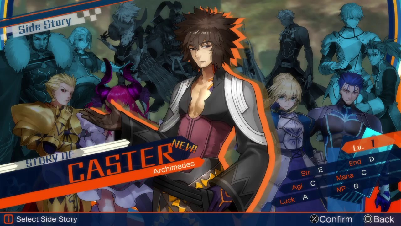 Archimedes Gameplay (Fate Extella) - YouTube