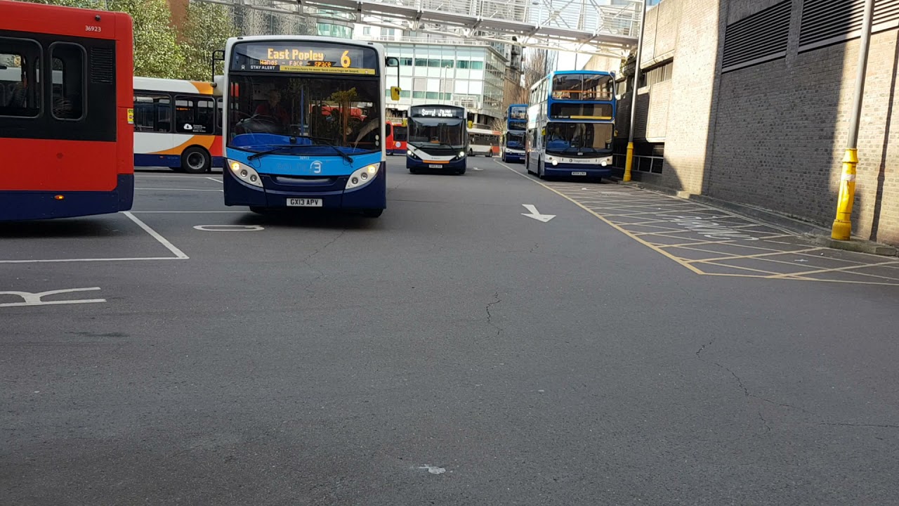 Here is the 6 bus in Basingstoke with the route 3 livery - YouTube