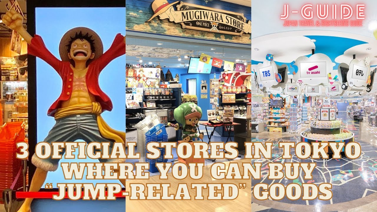 3 official stores in Tokyo where you can get “Weekly Shonen Jump ...