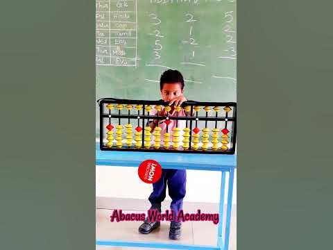 Abacus World Academy, abacus classes in Tamil, Abacus calculation,do Maths calculation using ...