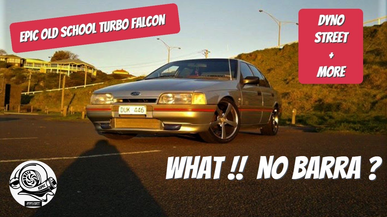 FIRST EVER FOOTAGE OF MY OLD TURBO FALCON....WHAT A BEAST ...DYNO ...