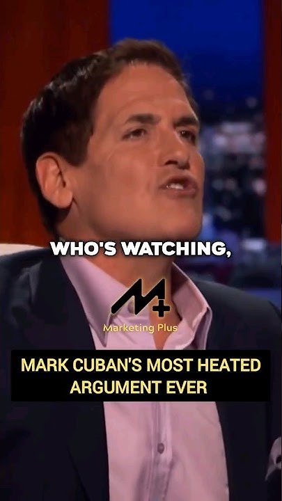 MARK CUBAN'S MOST HEATED ARGUMENT EVER 🔥 - YouTube
