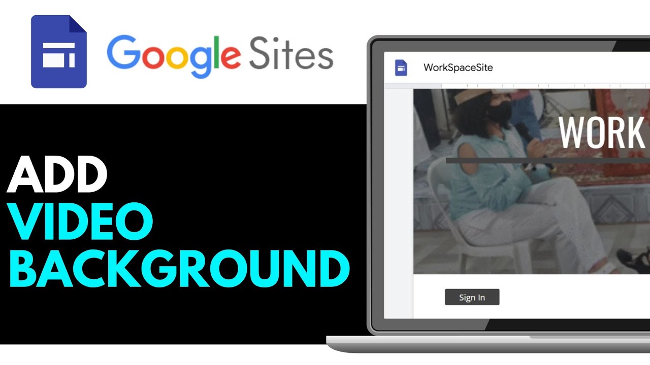 How to Add Video Background in Google Sites 2025 (QUICK & EASY) - YouTube