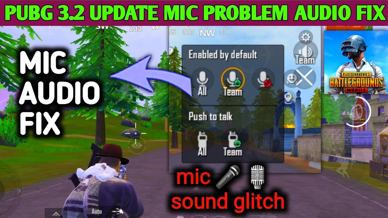 How to fix mic and speaker glitch in pubg mobile l mic glitch in BGMI l ...