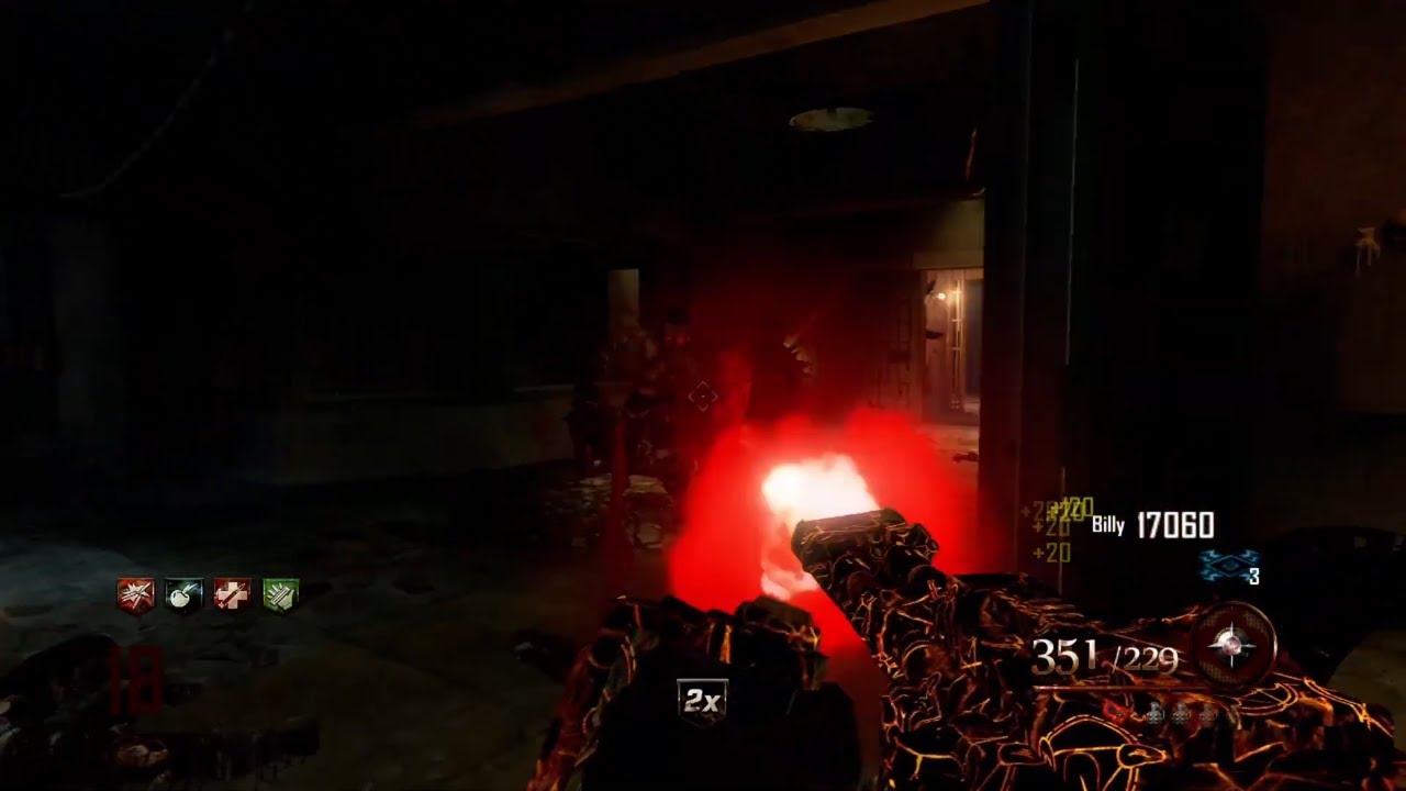 Black Ops 2 Zombies: Death Machine Pack-A-Punched (Upgraded) - Meat ...