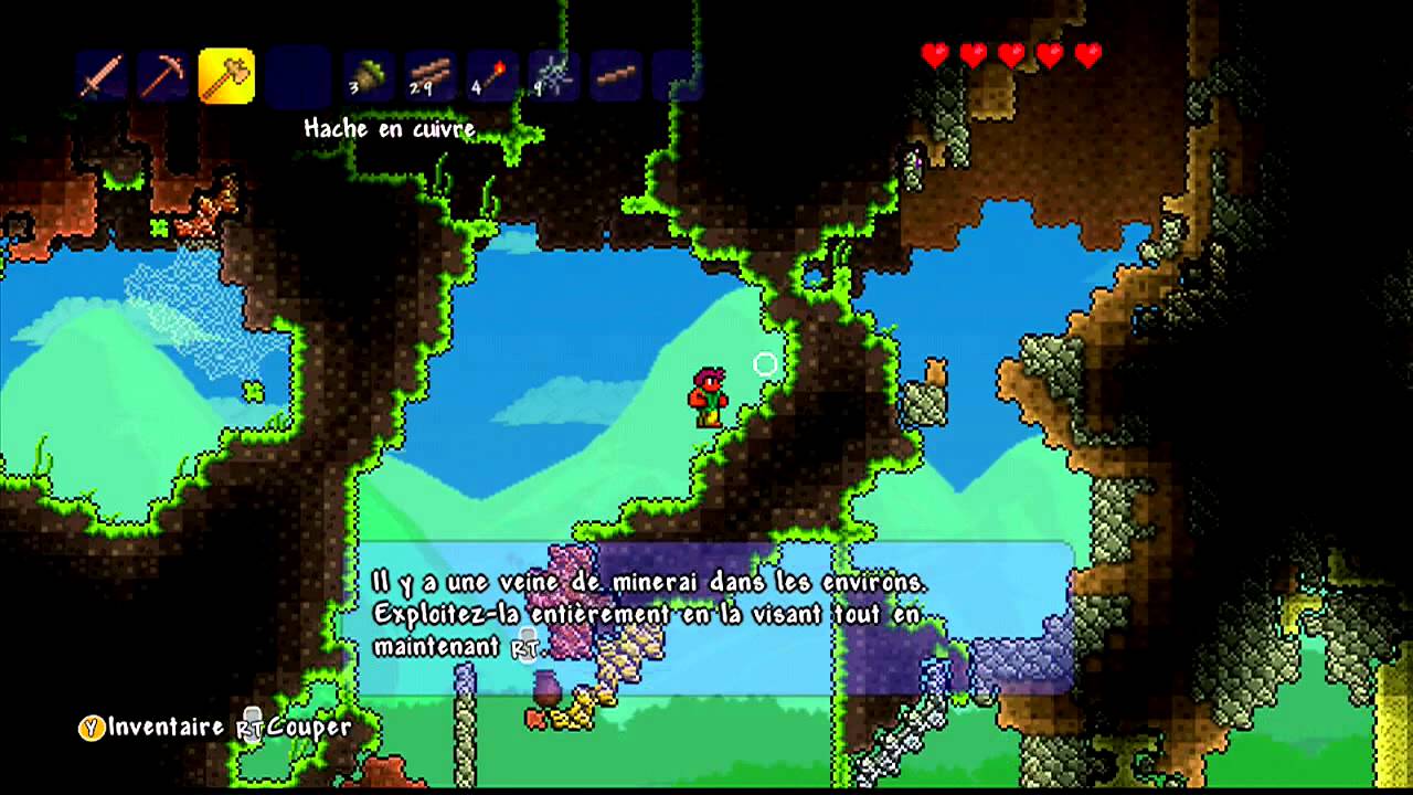 Video TEST "Terraria" XBOX 360 - YouTube