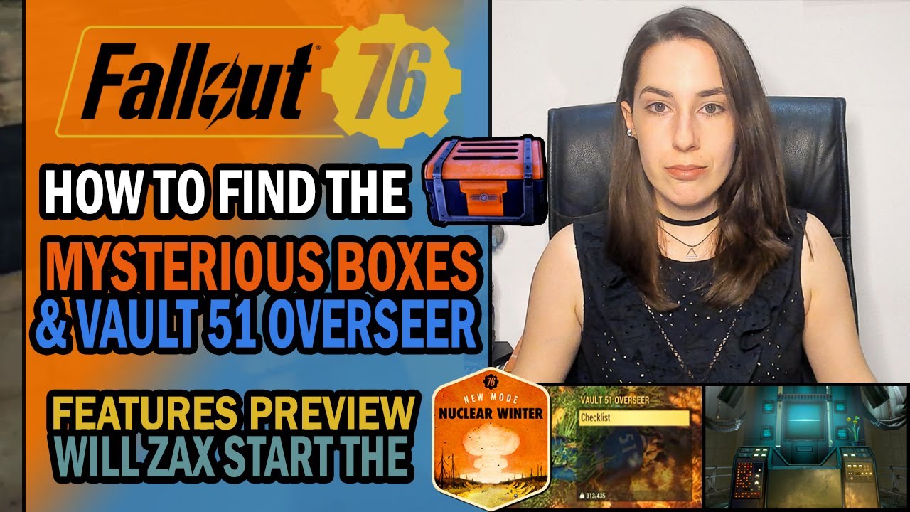 Fallout 76 - Features Preview - Will ZAX Start the NUCLEAR WINTER DLC ...