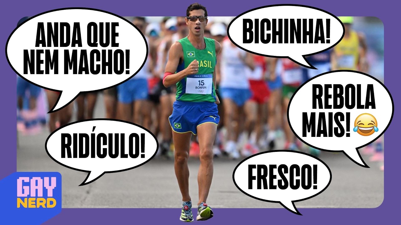 CAIO BONFIM: uma medalha olímpica contra a HOMOFOBIA │ GAY NERD - YouTube