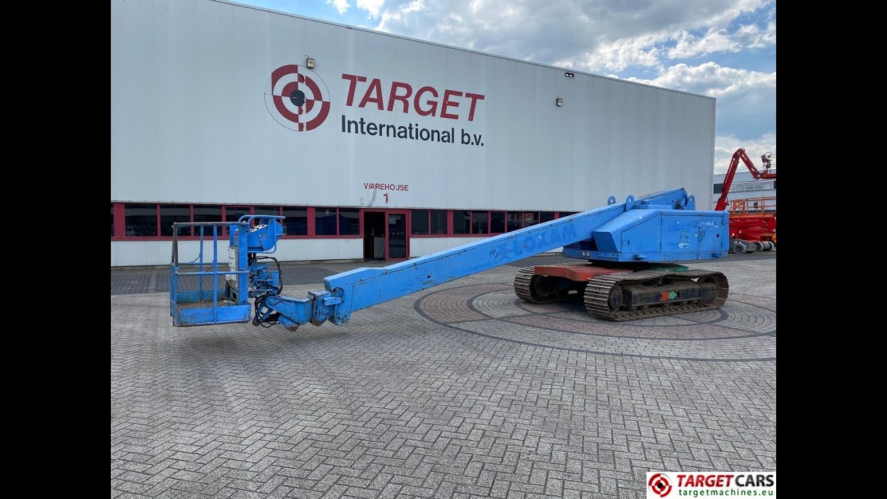 782103 AICHI SR21A TELESCOPIC CRAWLER STEEL TRACKED BOOM WORK LIFT ...