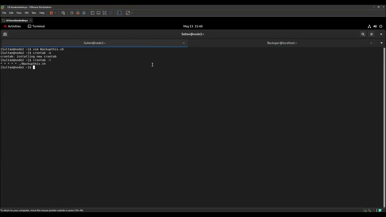 Auto Backup with bash script for Critical Files - YouTube