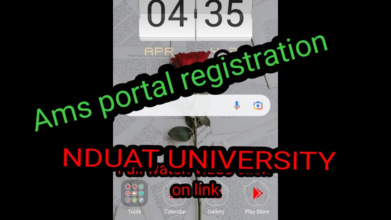 how to fill ams portal form 2023 1st year 2nd semester🪲 - YouTube