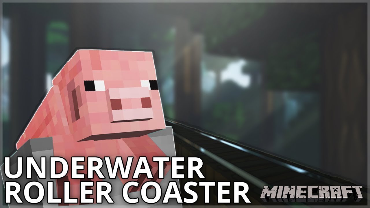 Minecraft: How To Build An Underwater Roller Coaster (Simple, Fast ...
