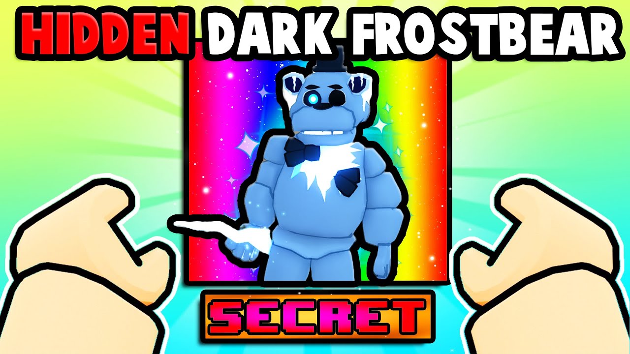 DEVS Added HIDDEN DARK FROSTBEAR In Five Nights TD...*NEW STARTER ...