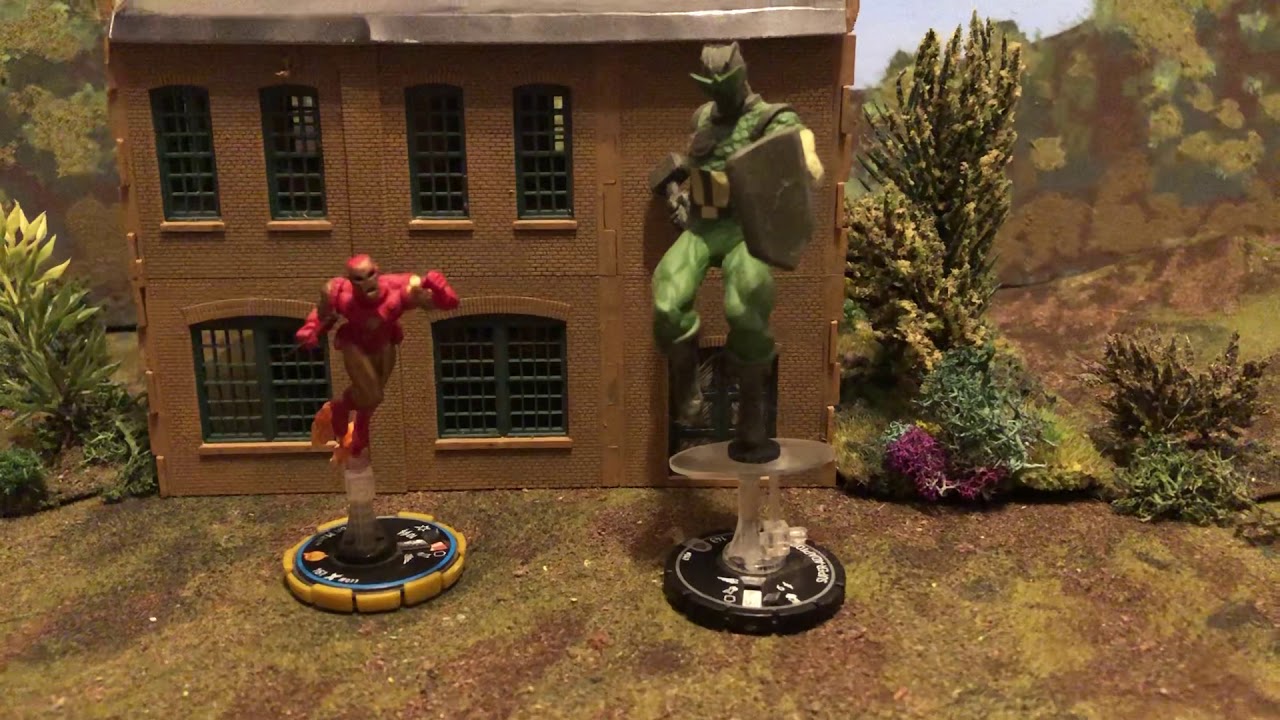 Marvel Heroclix : Iron Man and the Super-Adaptoid villain of the ...
