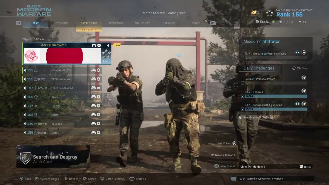 Call of duty Modern Warfare Search and Destroy - YouTube