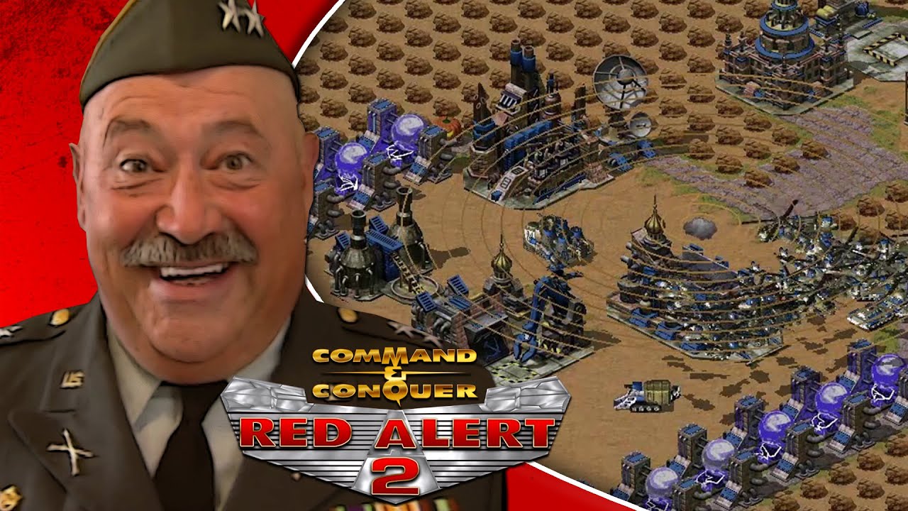 Red Alert 2 - Scouting with eagles while having a spy sat? - YouTube