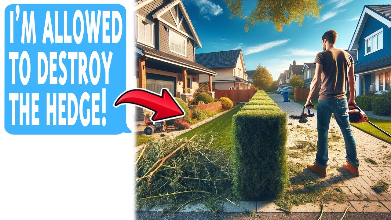 Neighbor Destroyed Our Shared Hedge, Legally Obligated To Pay For ...