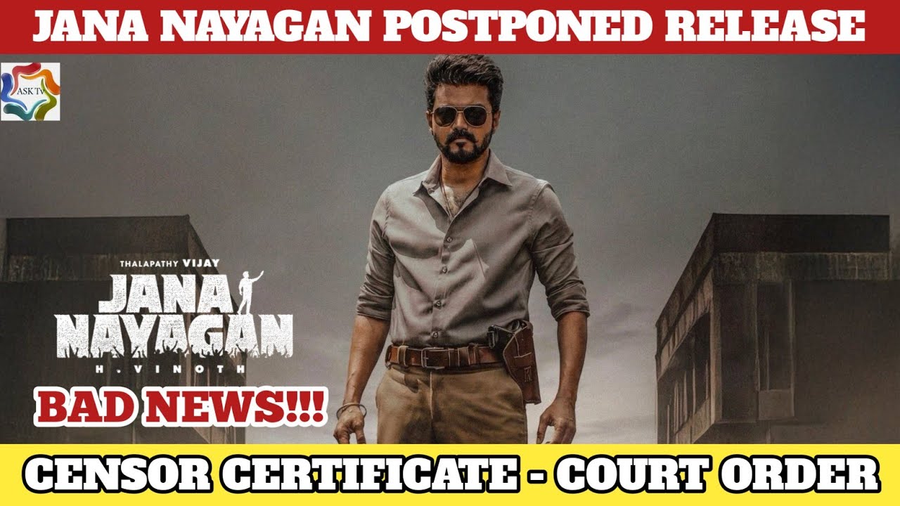Jana Nayagan Censor Certificate Court Judgement - Jananayagan Release ...