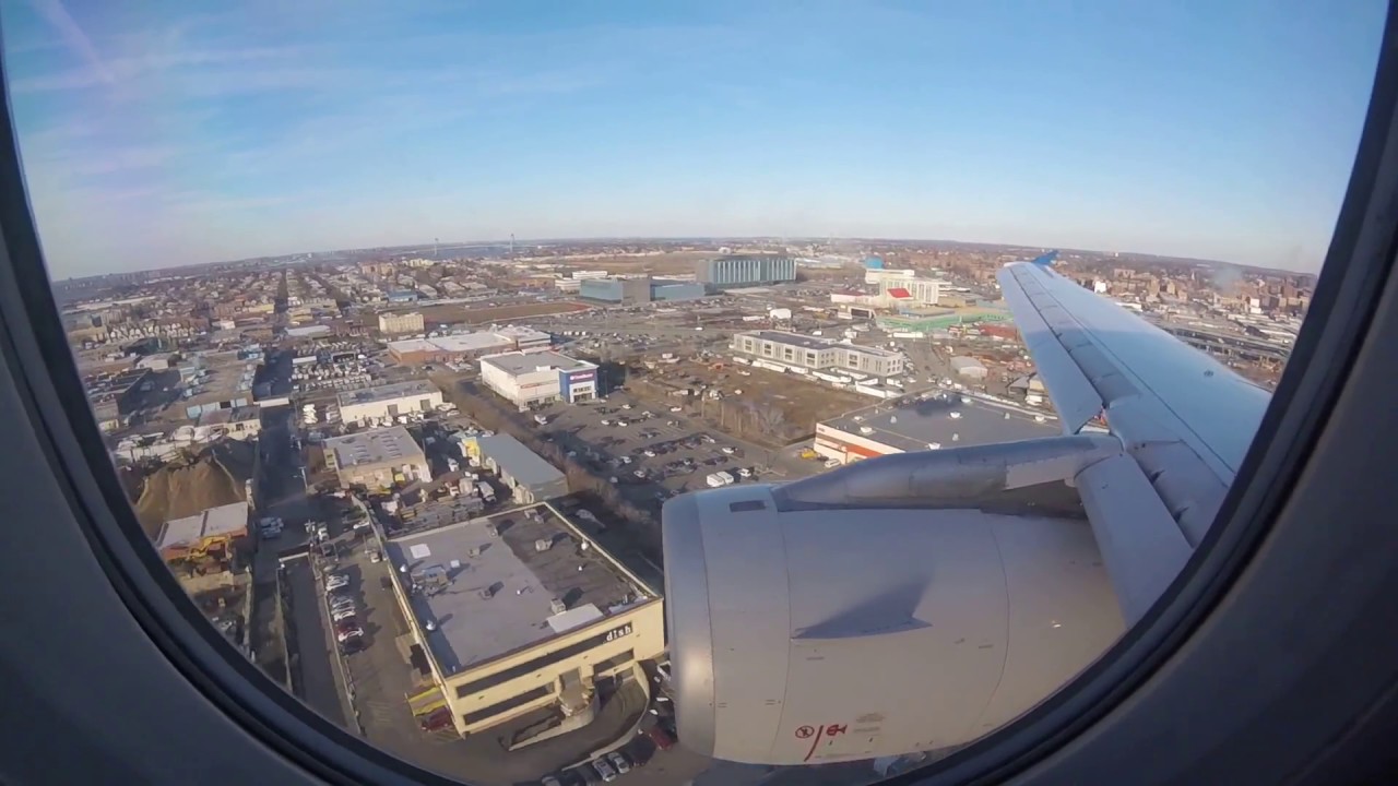 United Airlines Flight 682 Landing in New York from Chicago (Airbus ...