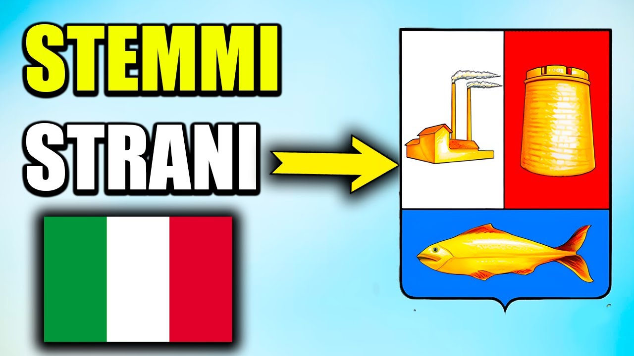 GLI STEMMI PIÙ ASSURDI DEI COMUNI ITALIANI - YouTube