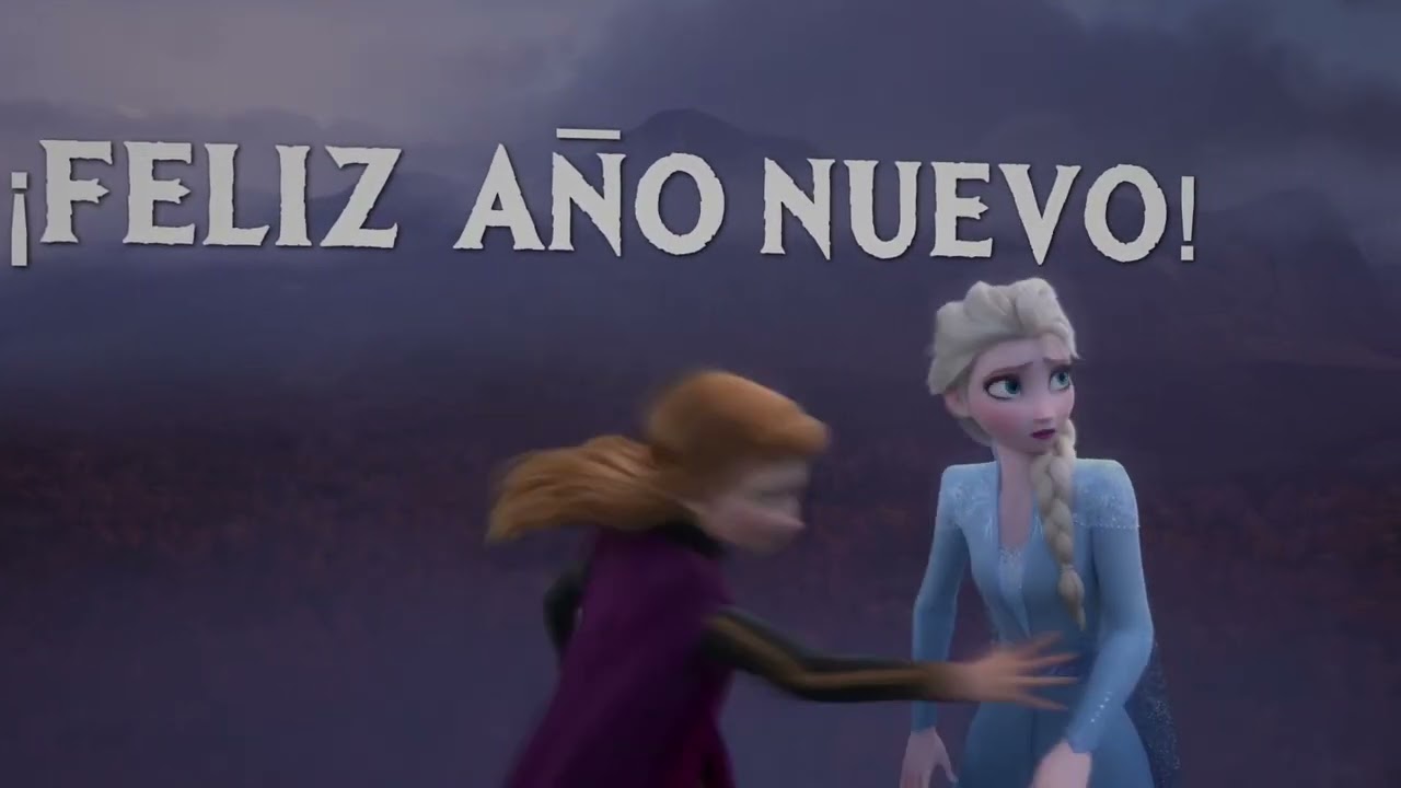 Frozen 2 de Disney Anuncio: ¡Feliz Año Nuevo! - YouTube