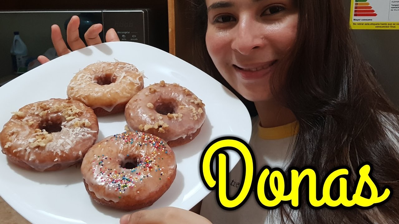 Como Hacer DONAS CASERAS / Super Fácil - YouTube