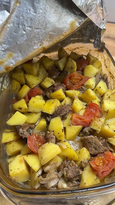 Бомбезная идея для ужина 😁 картофель с мясом в духовке 😍 Youtube