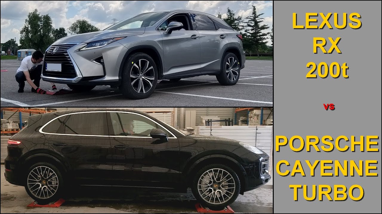 Fascinating Porsche Cayenne Vs Lexus Rx Gallery