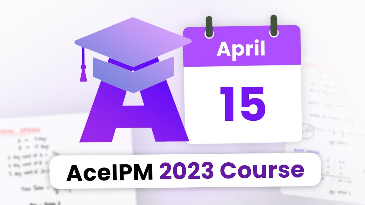 AceIPM 2023 One-Year Batch - 15th April - YouTube