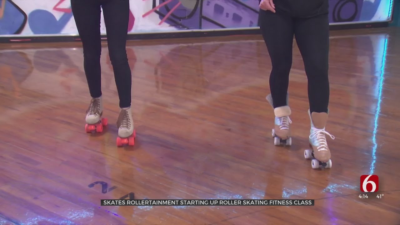 Skates Rollertainment Starting Up Roller Skating Fitness Class - YouTube