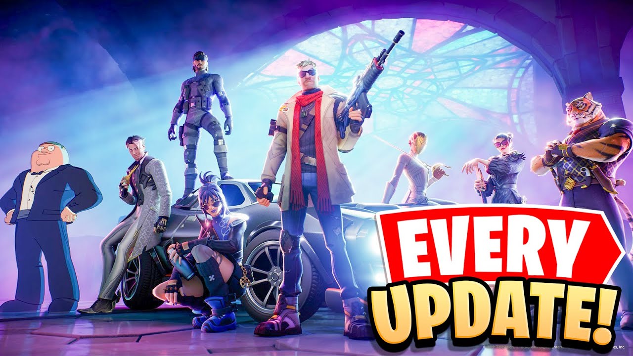 EVERY UPDATE in Chapter 5 Season 1 - Fortnite Underground - YouTube
