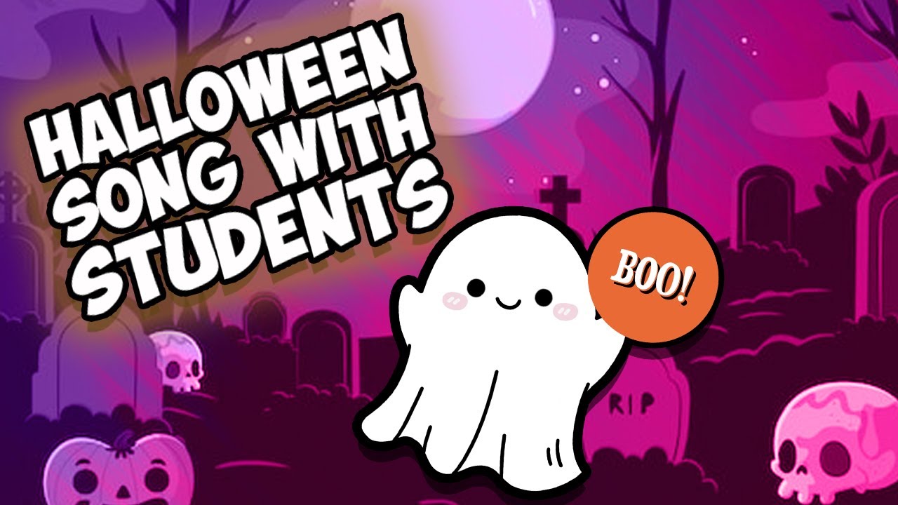 Ghosts&Goblins - Halloween Song With Students - English Class Online ...