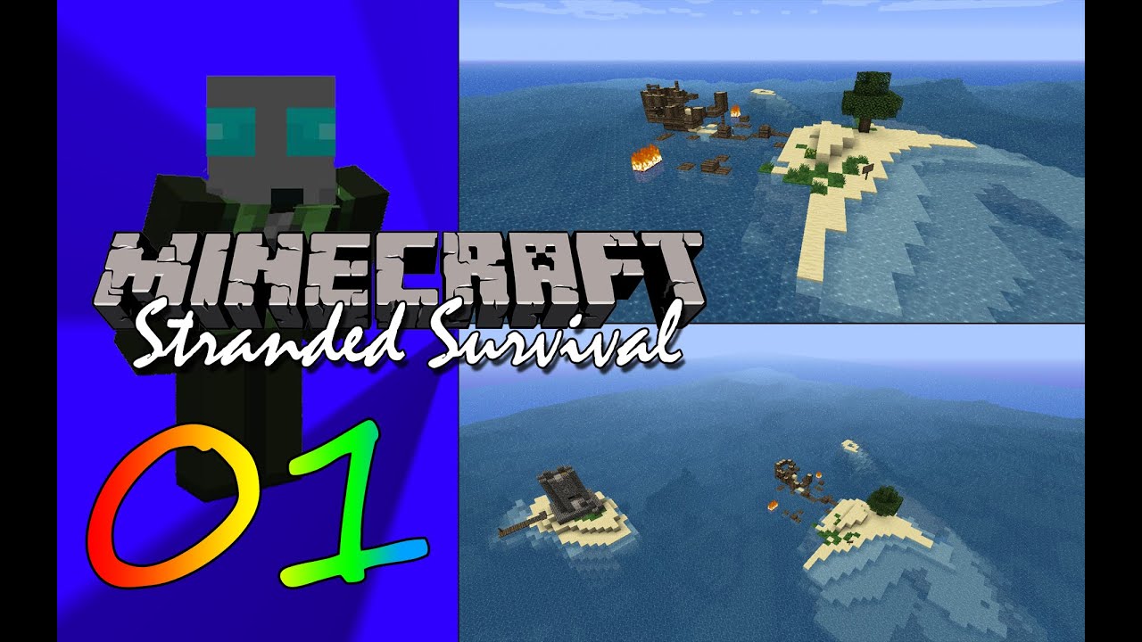 GETTING STARTED || Minecraft Modded Survival: Stranded Island - YouTube